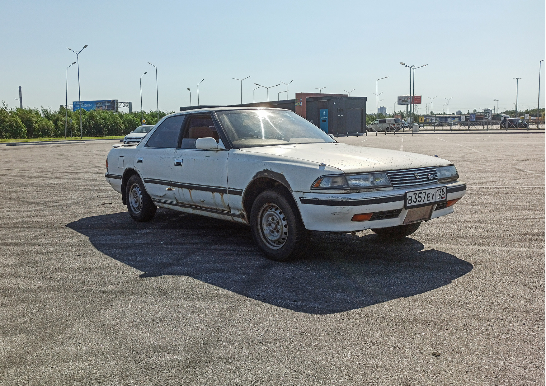 Первый взгляд — Toyota Mark II (80), 2 л, 1989 года | фотография | DRIVE2
