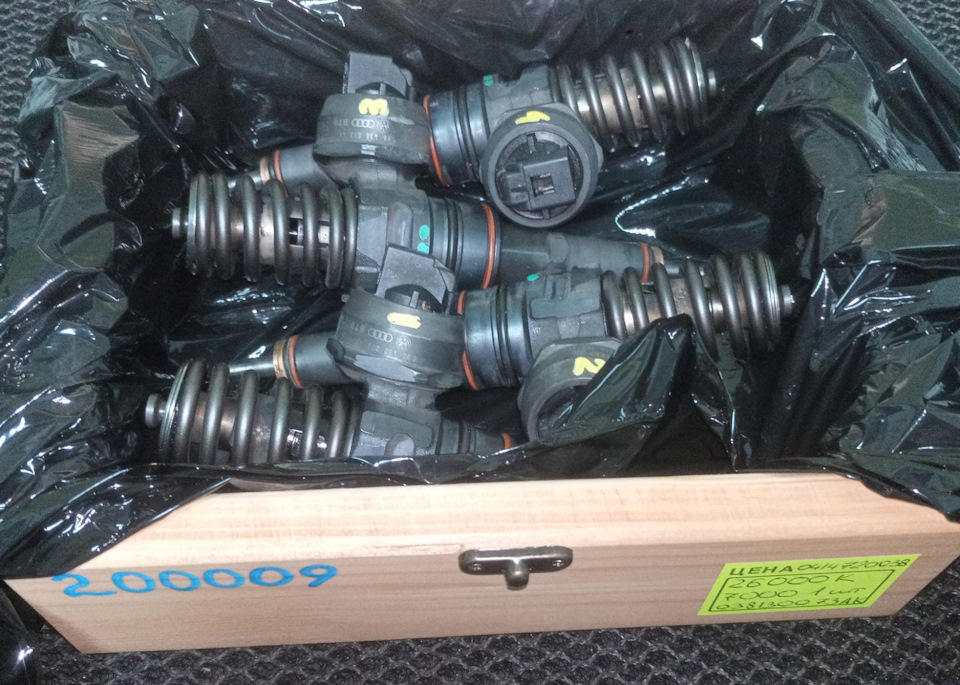 Насос-форсунки 038130073AK 0414720038 1.9TDI 115 л.с. (AUY) VW SHARAN ...