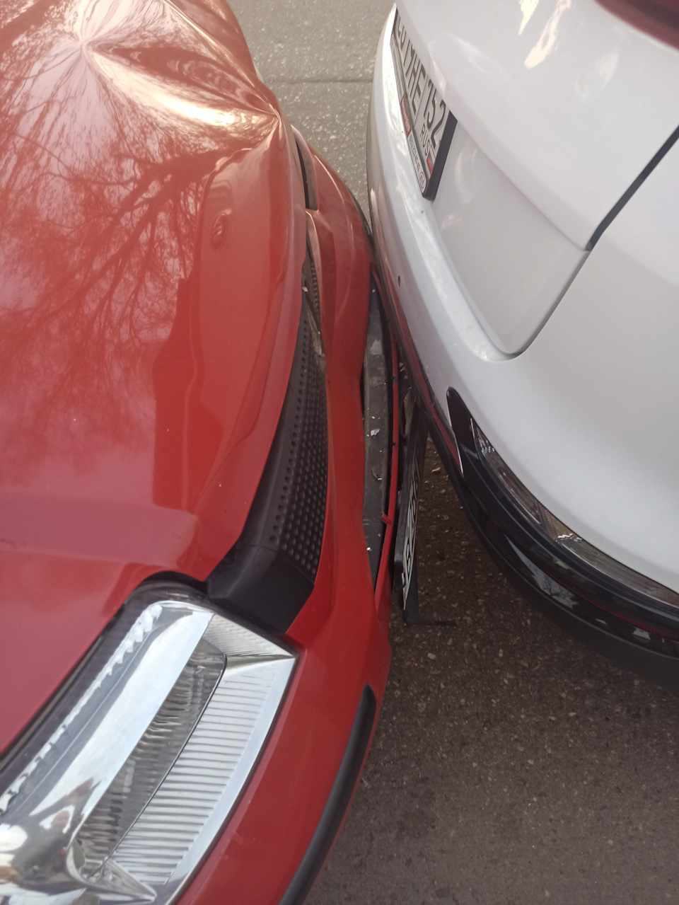 Первая авария…черт побери! — KIA Sportage (4G), 2 л, 2019 года | ДТП ...