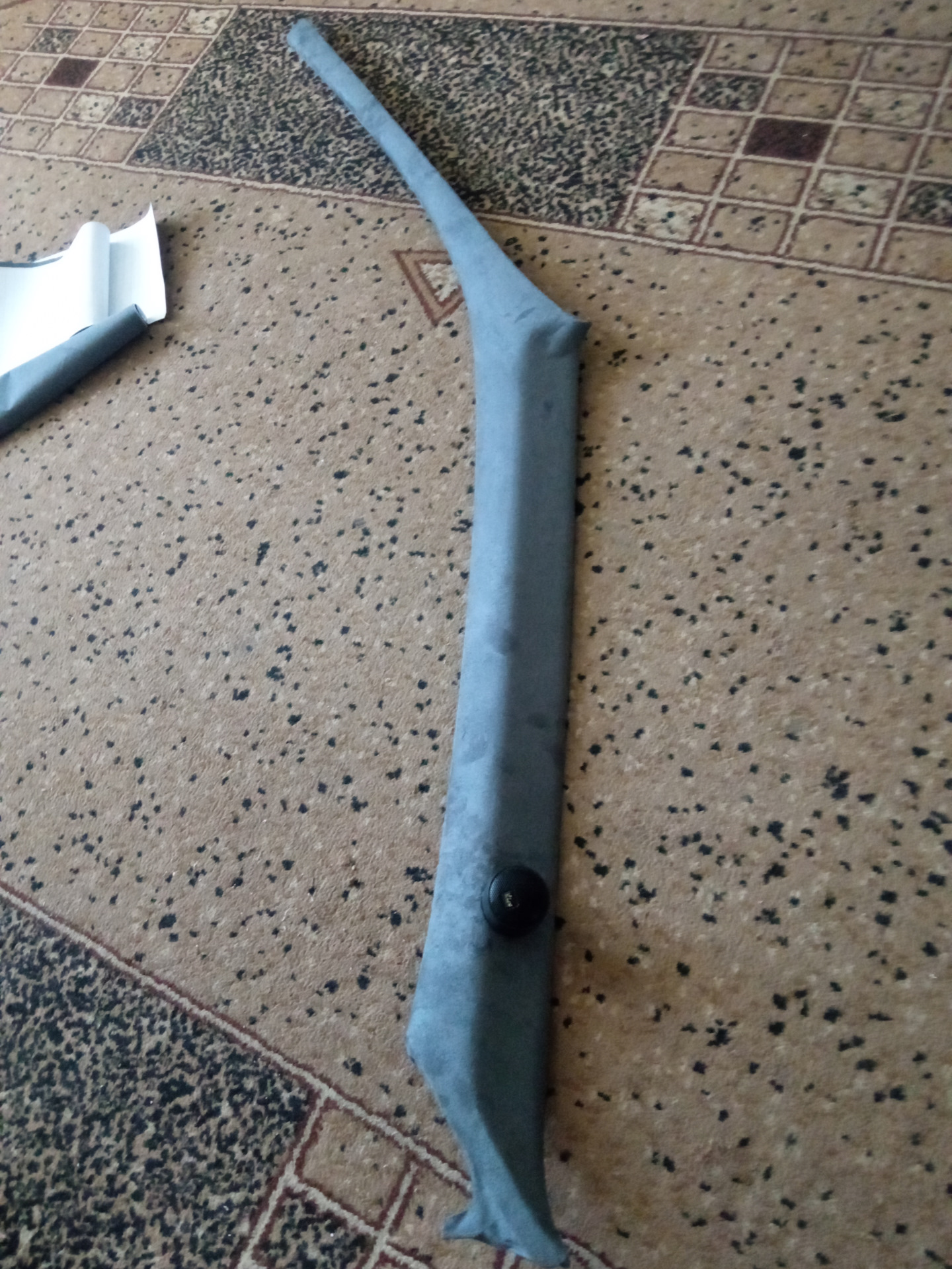 Перетяжка стоек алькантарой — Honda Civic Coupe (6G), 1,6 л, 1997 года ...