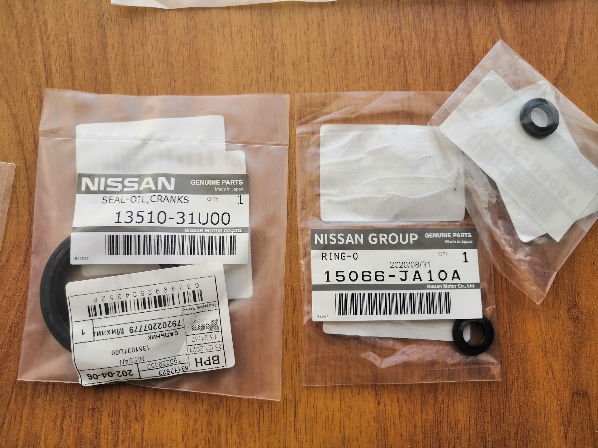 Замена масла ДВС, замена прокладок "пистолетов" — Nissan Teana (J32), 2 ...