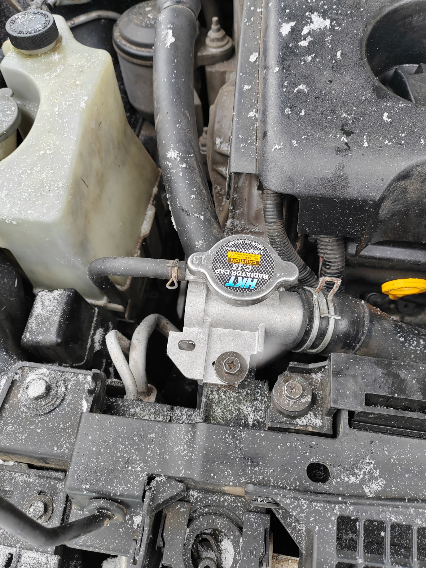 Замена тройника радиатора — Nissan Teana (J32), 2,5 л, 2010 года ...