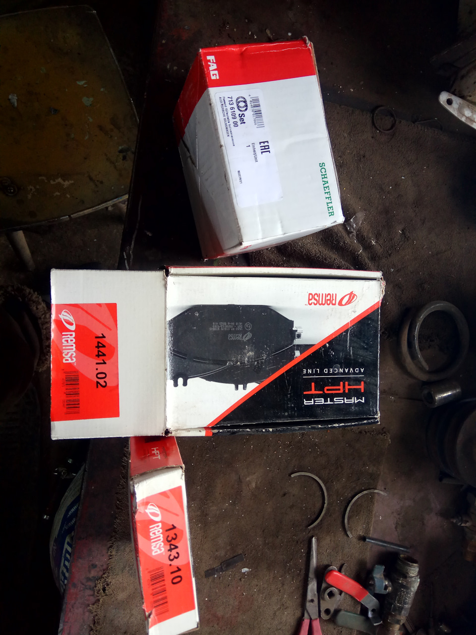 713610900 Комплект подшипника ступицы колеса FAG | Запчасти на DRIVE2