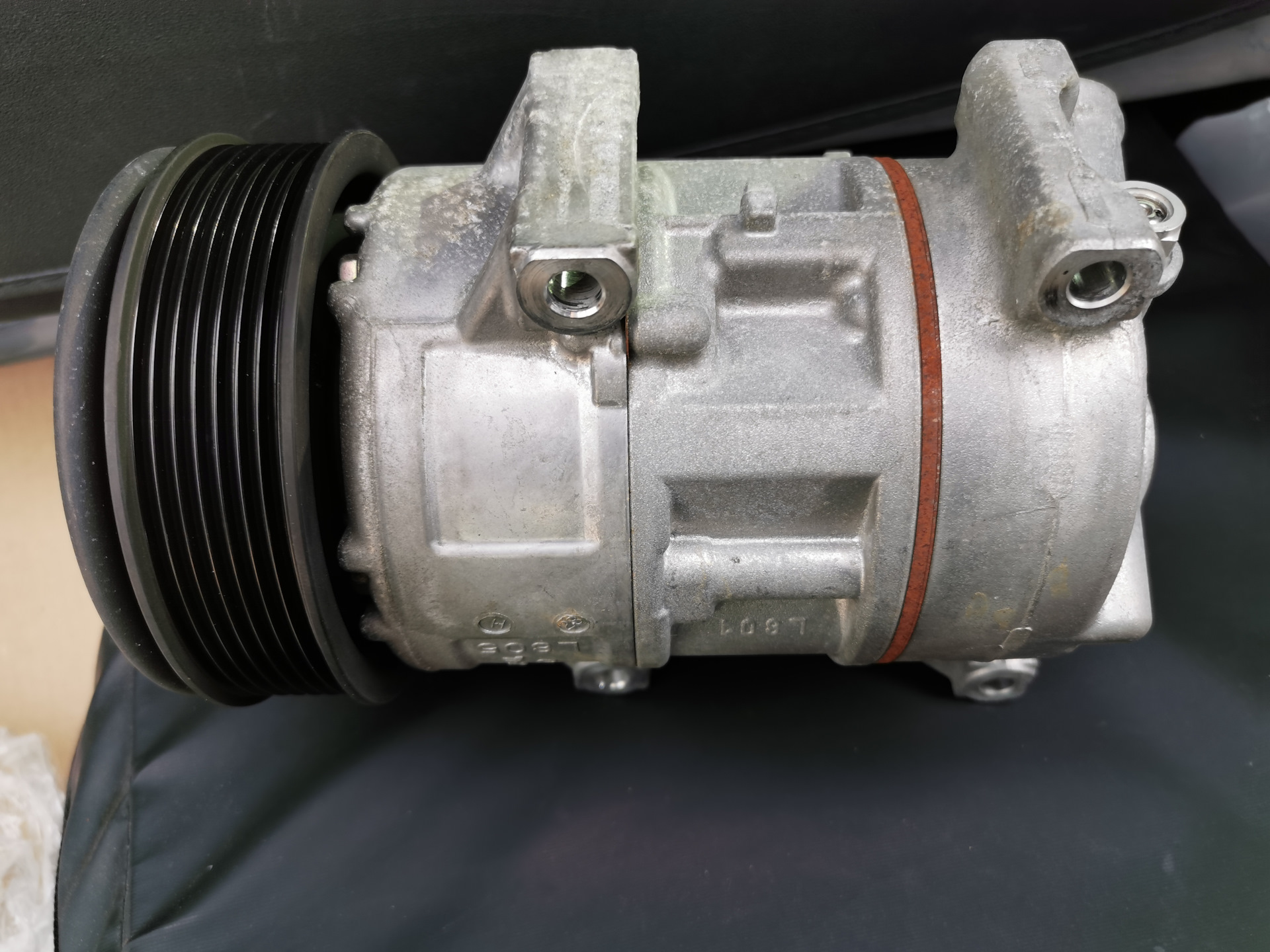 73# Замена компрессора кондиционера — Toyota RAV4 (III), 2 л, 2008 года ...