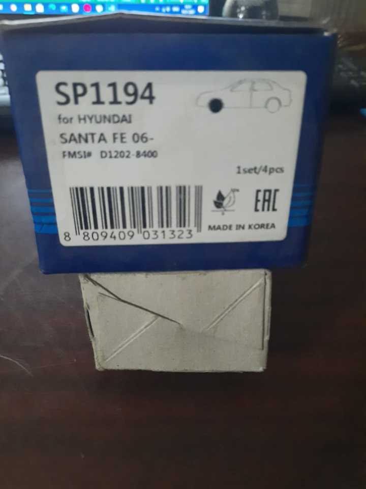 SP1194 Комплект передних тормозных ко… SANGSIN | Запчасти на DRIVE2