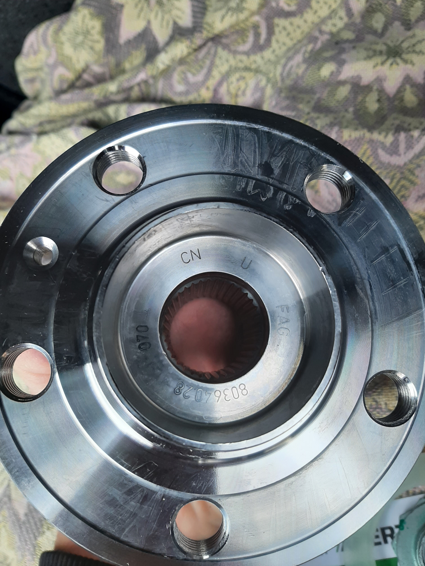 Ступицы FAG. — Skoda Fabia Combi Mk2, 1,6 л, 2008 года | визит на ...