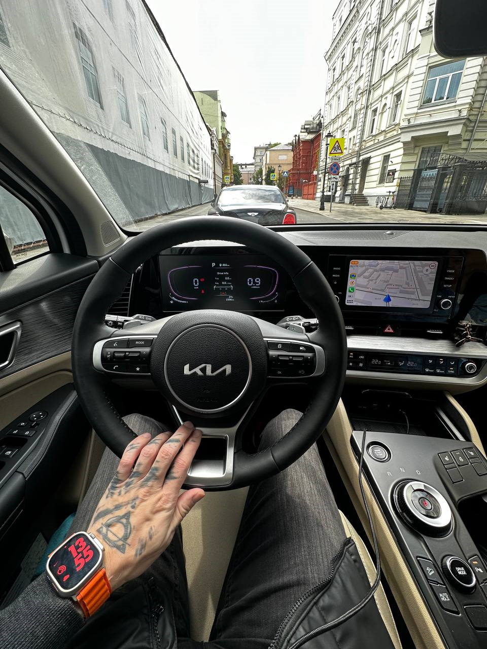 В потоке — KIA Sportage (5G), 1,6 л, 2022 года | просто так | DRIVE2