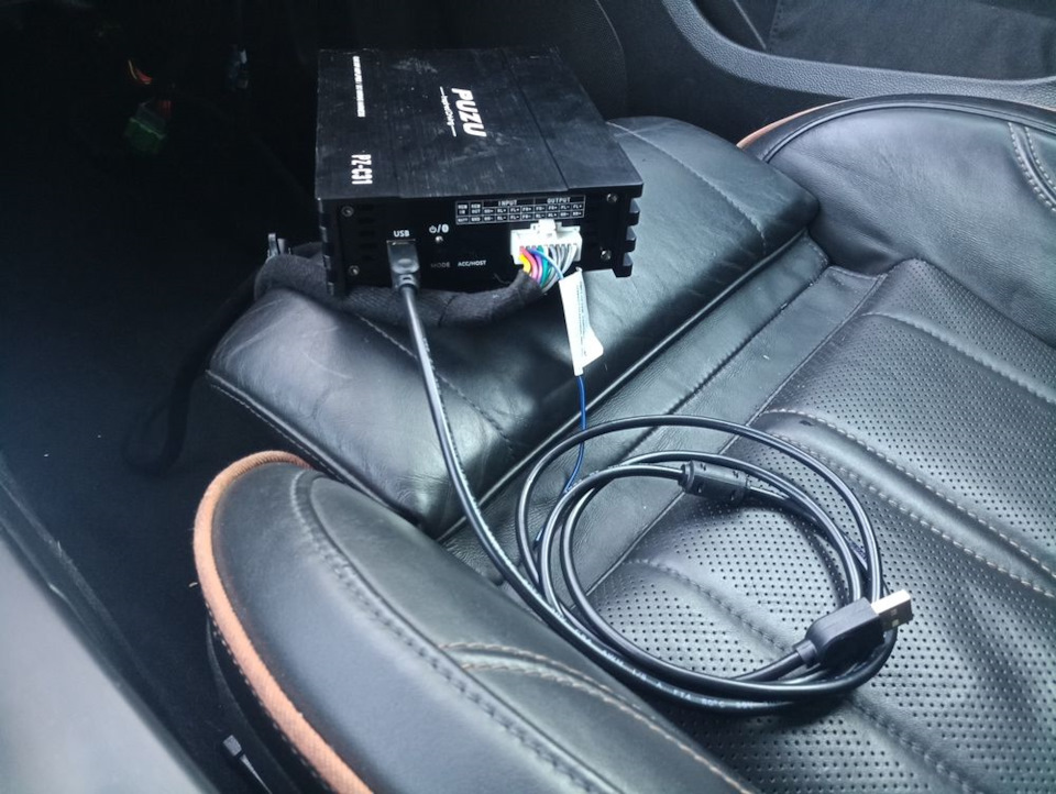 Установка усилителя звука PUZU PZ-C31 DSP Amplifier — Opel Insignia Sports Tourer (1G), 2 л ...