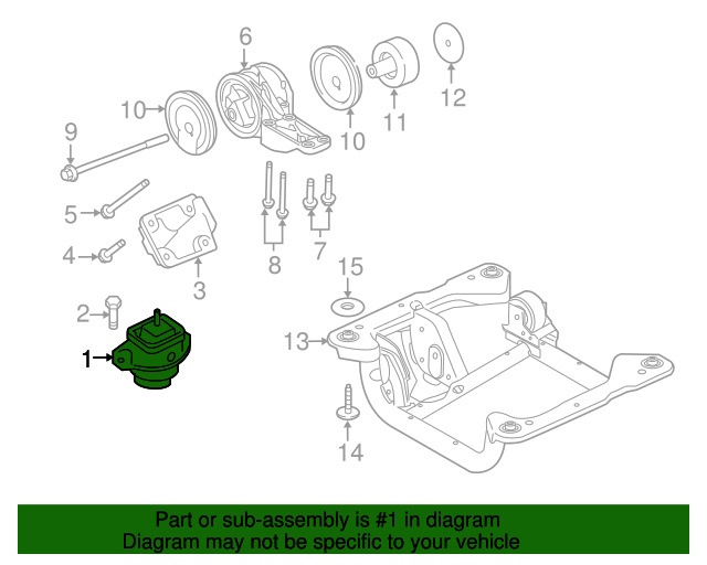 LR010746 Опорный кронштейн двигателя Jaguar Land Rover | Запчасти на DRIVE2