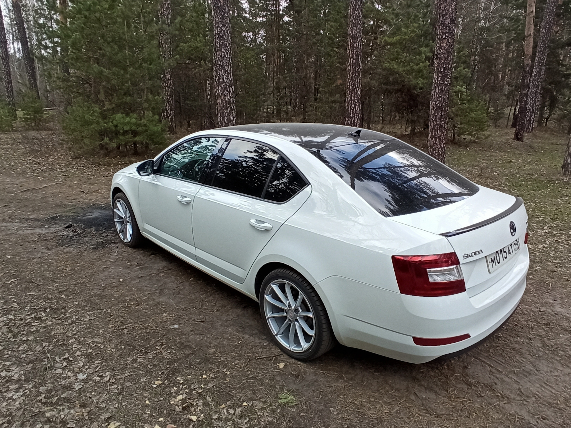 Диски Inforged ifg 18 silver R18 — Skoda Octavia A7 Mk3, 1,4 л, 2015 ...