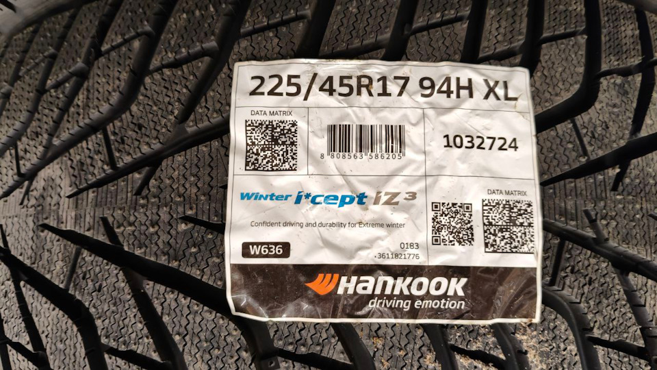 Hankook W636 Winter I*Cept IZ3 | Шины на DRIVE2