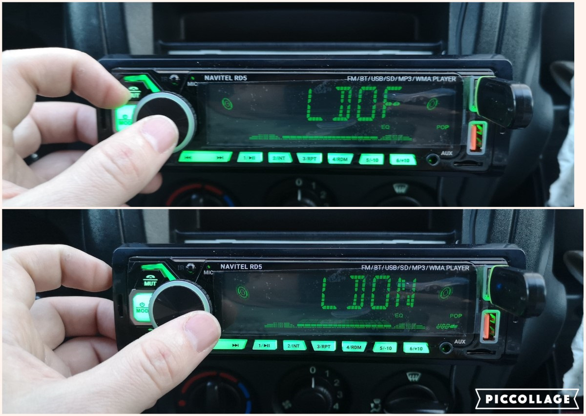 § 61. Автомагнитола от NAVITEL RD5 (1DIN) — обзор и установка! — Lada Гранта (1G), 1,6 л, 2012 ...