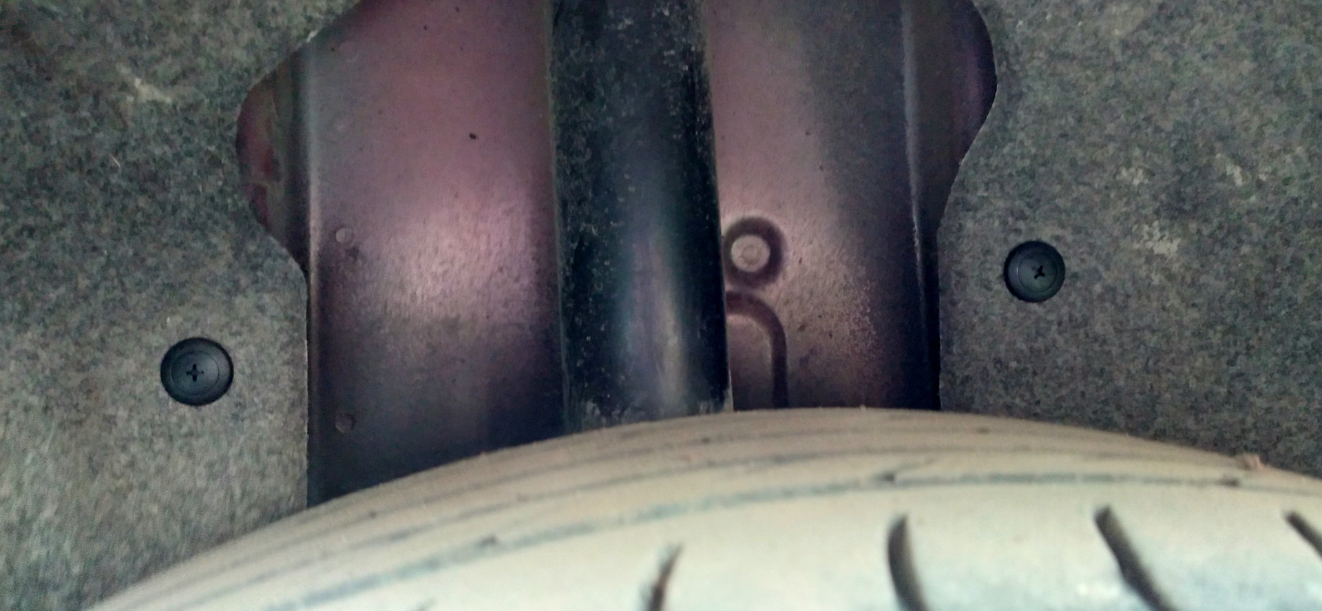 Задние войлочные подкрылки — на лето — Mazda Axela (2G), 2 л, 2011 года ...