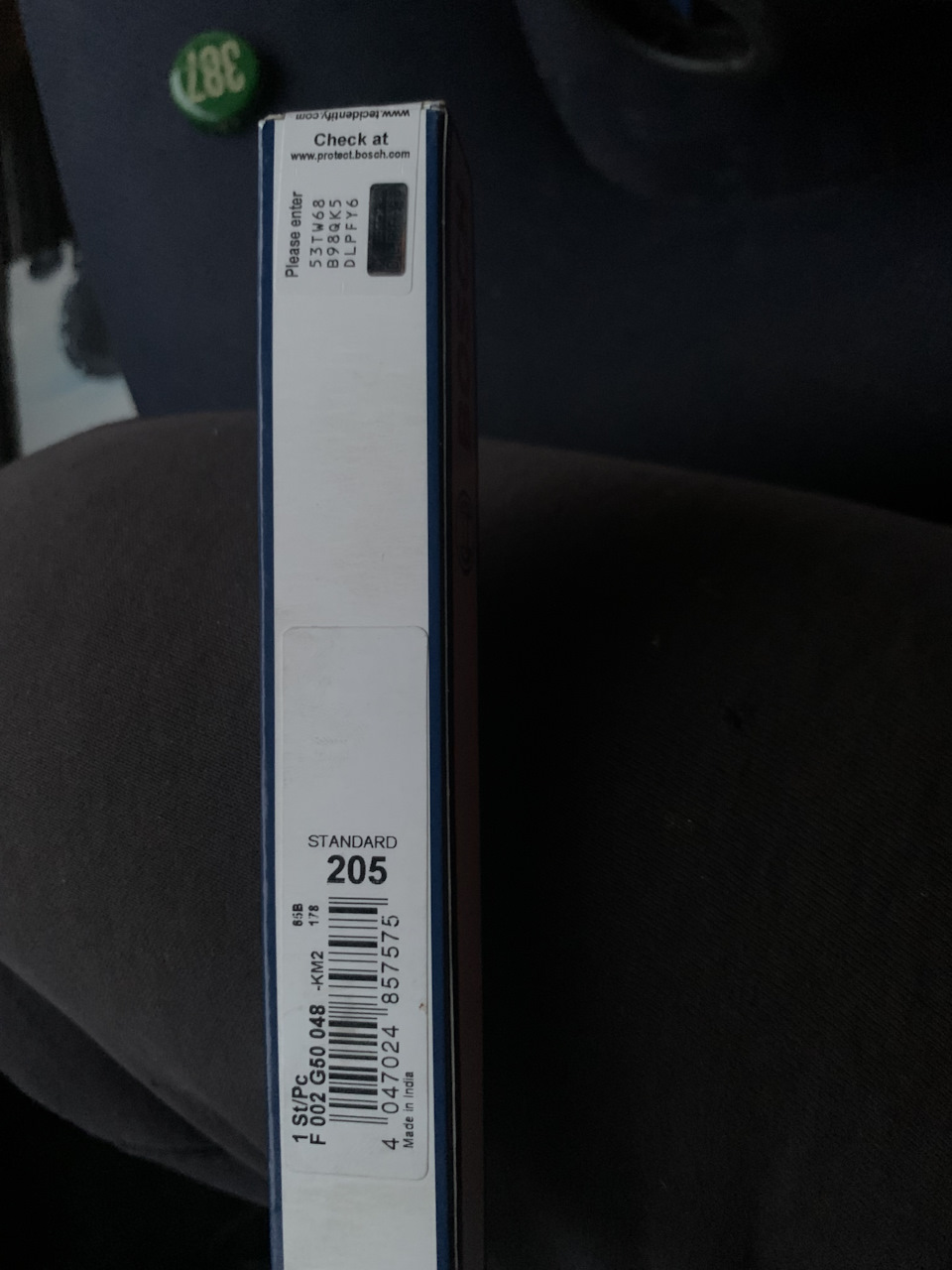 F002G50048 Свеча накаливания BOSCH | Запчасти на DRIVE2