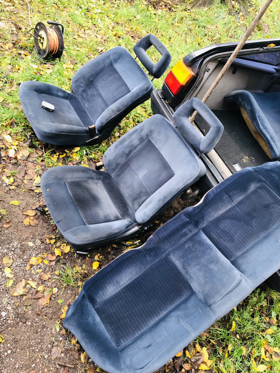 Восстановление кресел Recaro Vag-Sport (часть 2) — Audi 100 (C3), 2,3 л ...