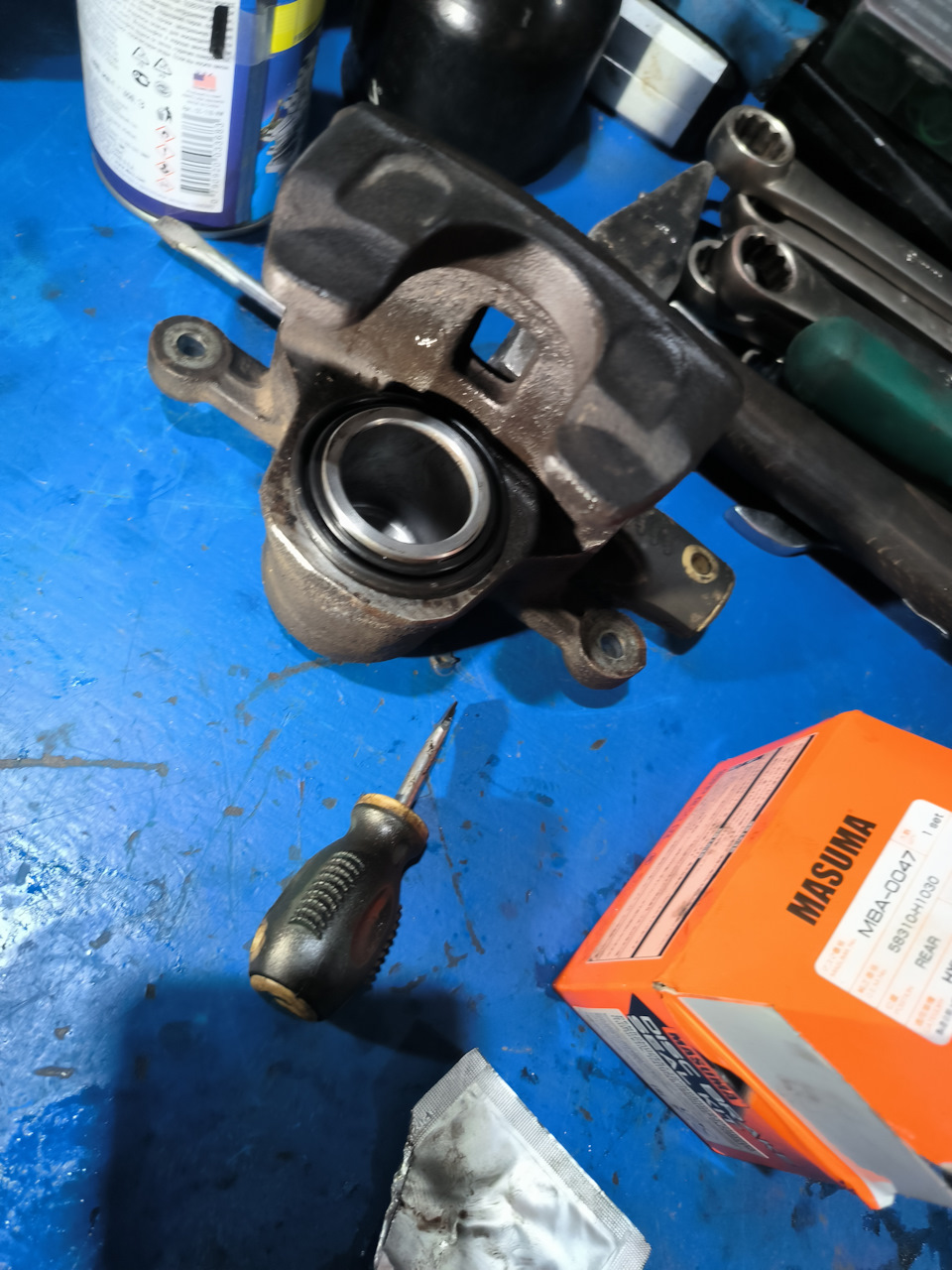 58310H1030 ТОРМОЗНОЙ СУППОРТ В СБОРЕ KIA HYUNDAI | Запчасти на DRIVE2