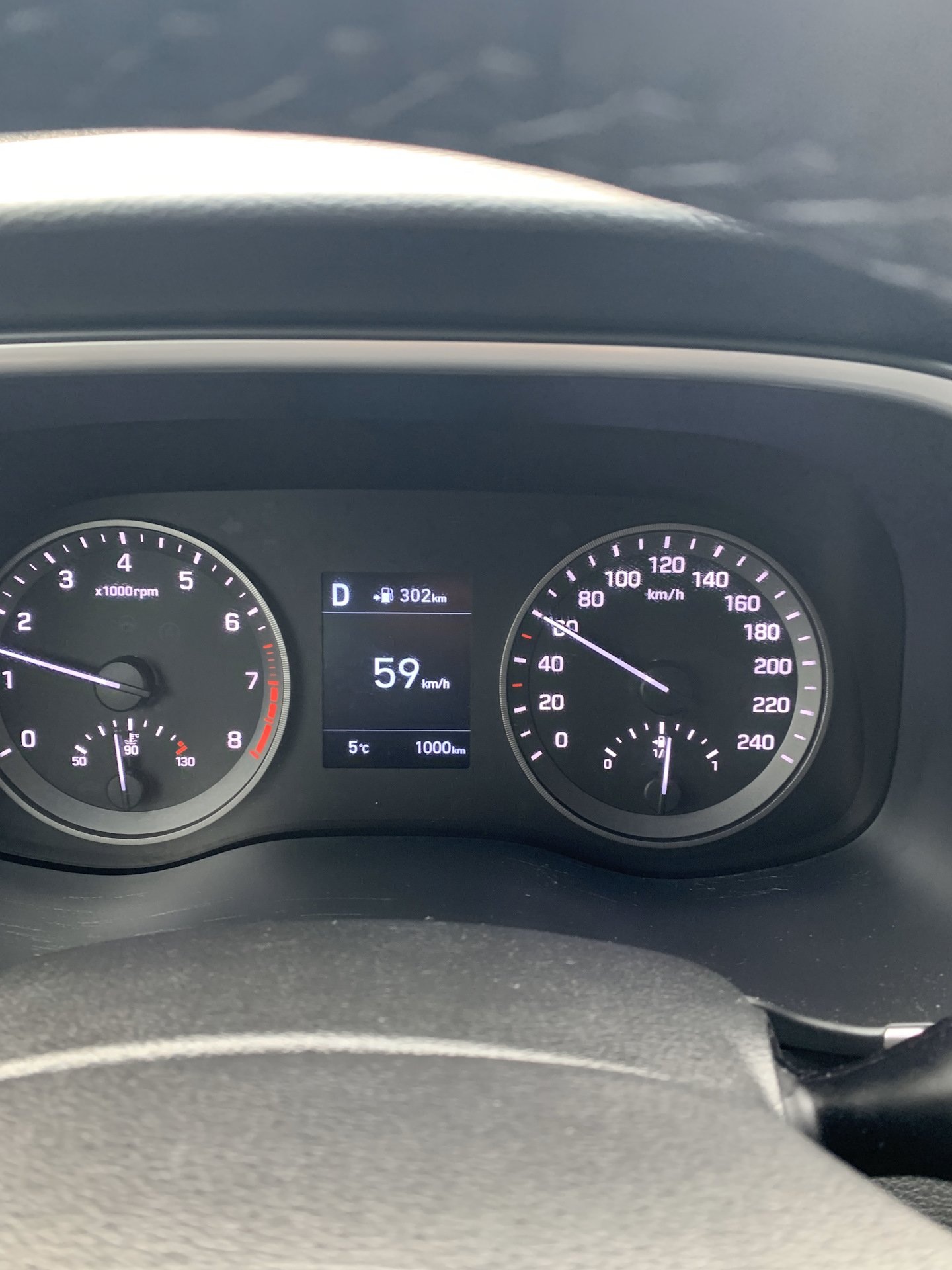 Первая 1000 — Hyundai Tucson (TL), 2 л, 2019 года | наблюдение | DRIVE2