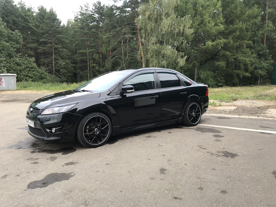 Скрип в рейке, замена рулевых наконечников . — Ford Focus Sedan II, 2 л ...