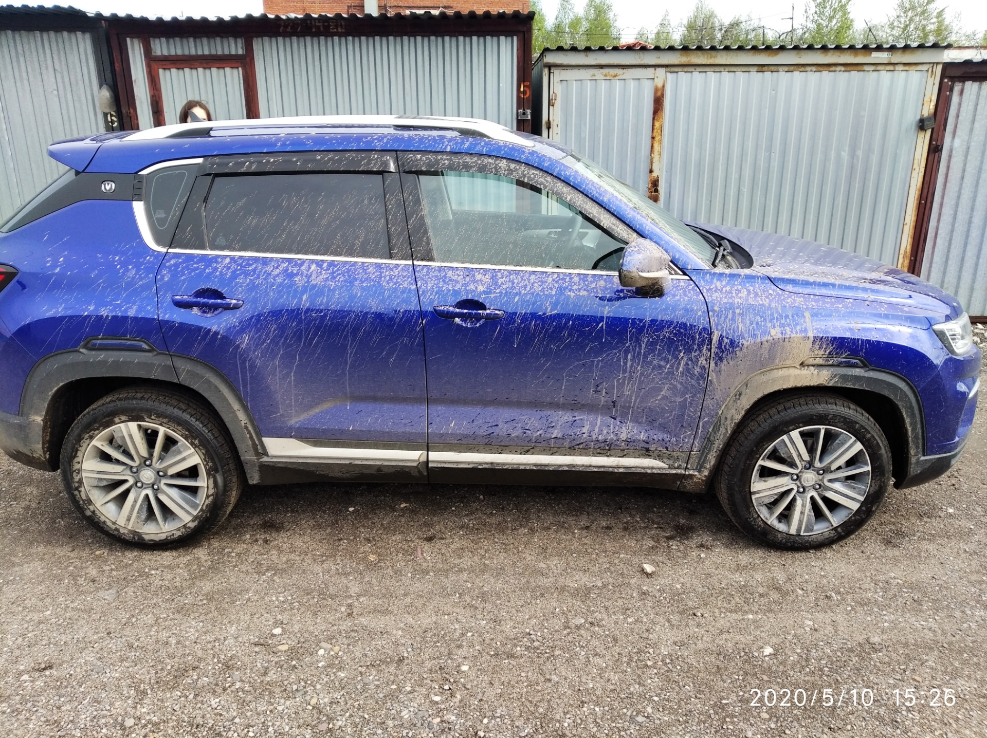 Проба на лёгком бездорожье! — Changan CS35 Plus (1G), 1,6 л, 2019 года | наблюдение | DRIVE2