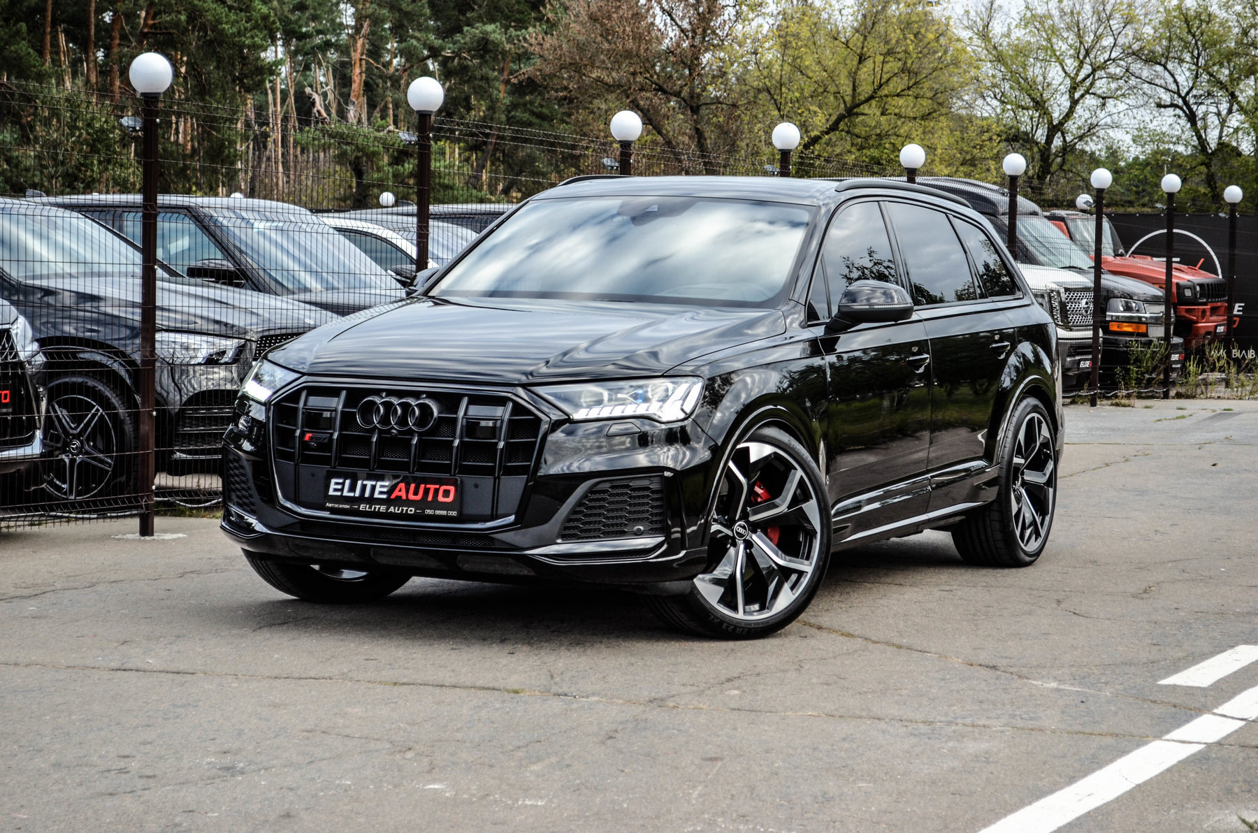 R23 от RS Q8 на Q7/ SQ7 — Audi Q7 (2G), 3 л, 2020 года | колёсные диски ...