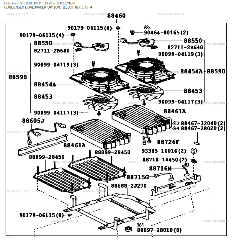SWAP (6) Впускной коллектор, насос в бак. — Toyota Town Ace (3G), 2,2 л ...