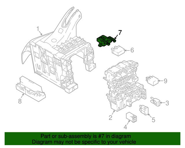 4A0937530 Конт. колодка плавк. предохр. VAG | Запчасти на DRIVE2