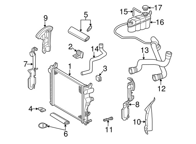 A2205010182 Шланг системы охлаждения Mercedes | Запчасти на DRIVE2