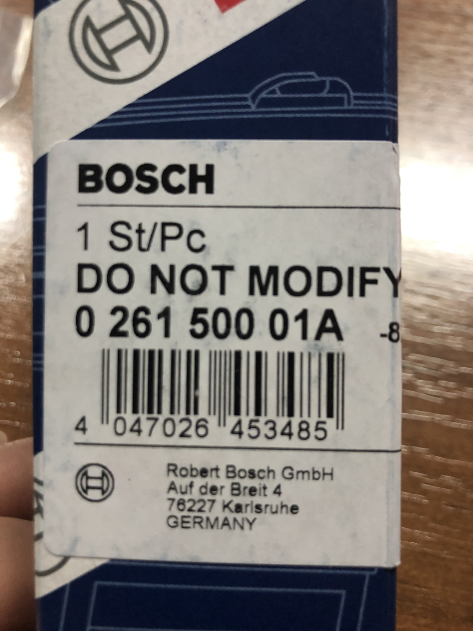 026150001A Форсунка бензиновая BOSCH | Запчасти на DRIVE2