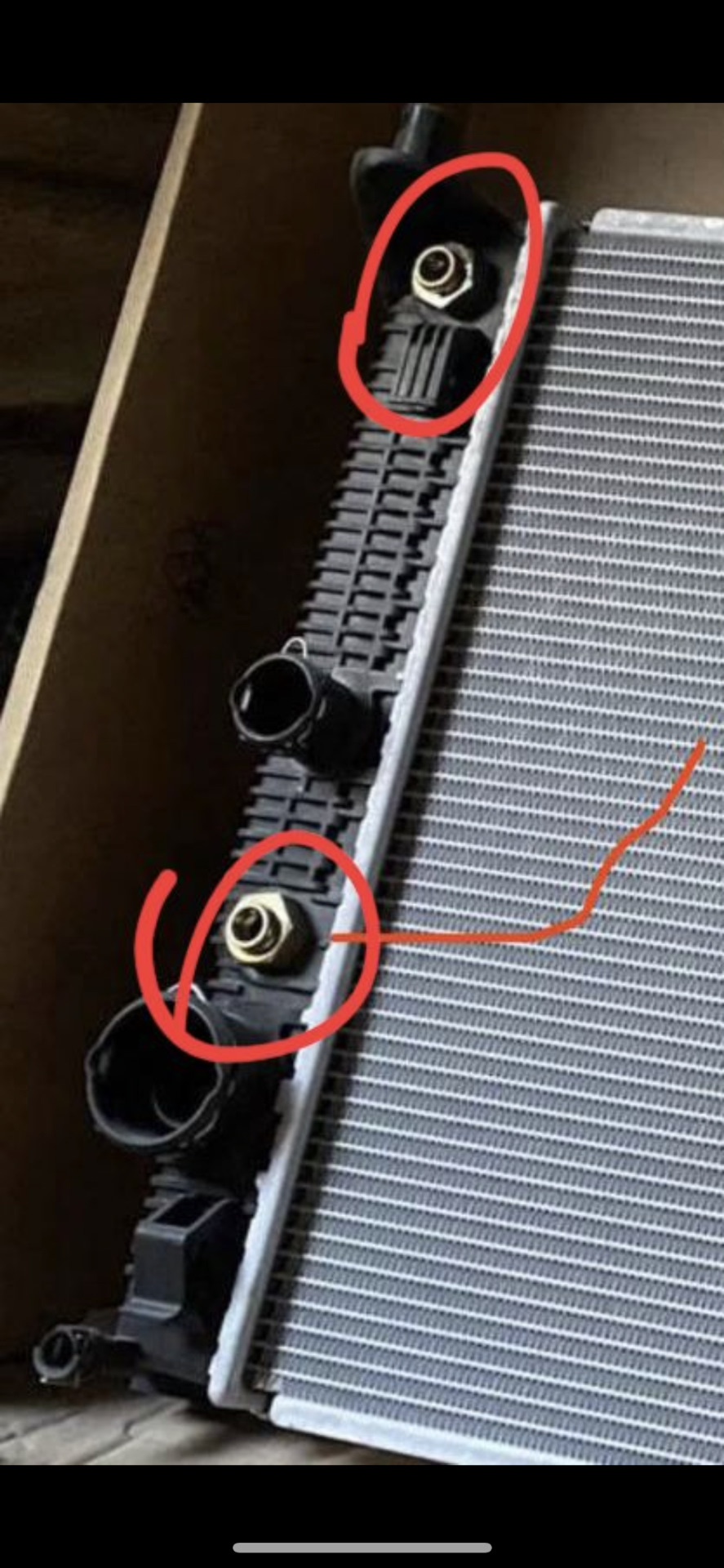 Замена радиатора — Mercedes-Benz E-Class (W212), 1,8 л, 2010 года ...