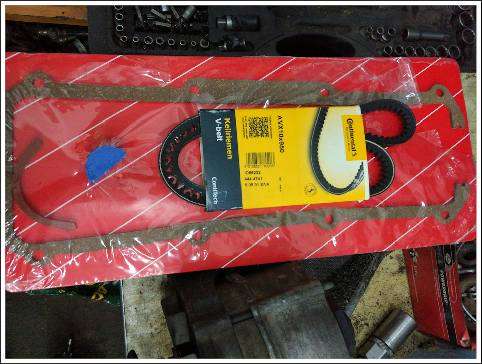 08 — Замена сальников валов, прокладок крышки клапанов и поддона, РТЦ ...