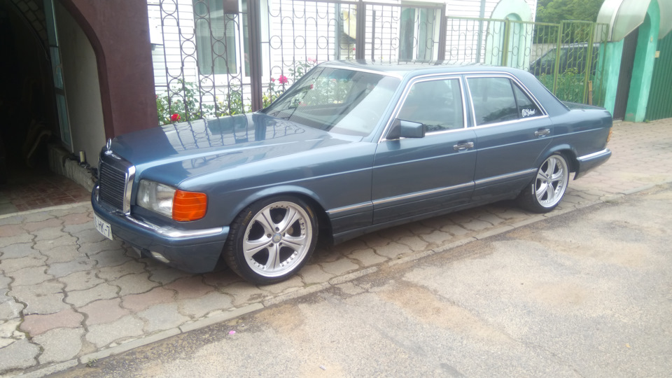 Вопрос по размерам резины и диска — Mercedes-Benz S-Class (W126), 2,5 л ...