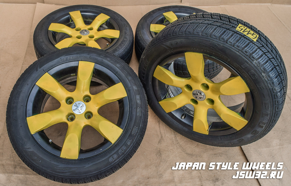 Произведенные в Чехии для Peugeot 6,5Jx16'' 4x108 ET31 D65.1 На свежих ...