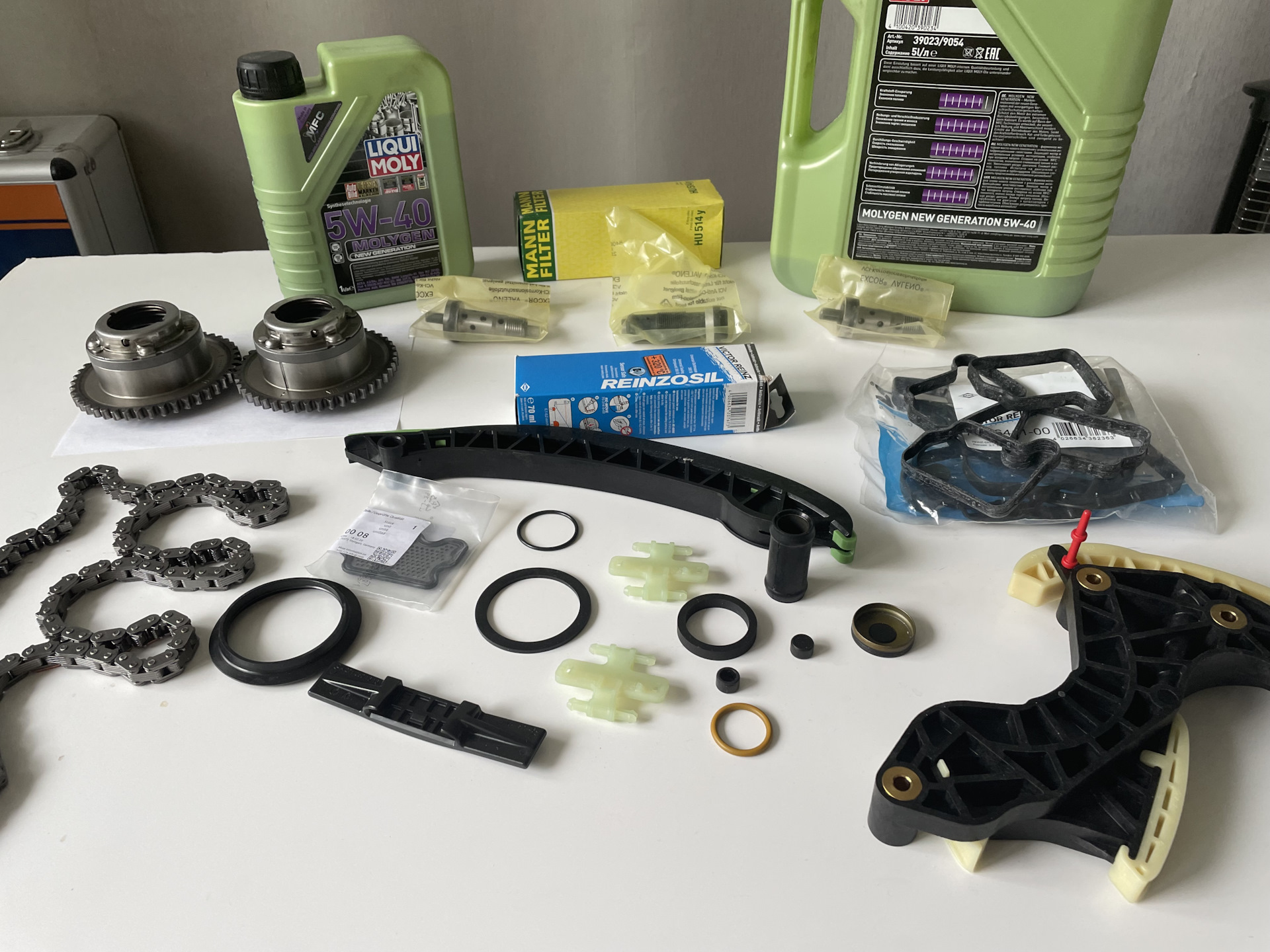 Это случилось…Замена ГРМ. — Mercedes-Benz C-Class (W204), 1,8 л, 2011 ...