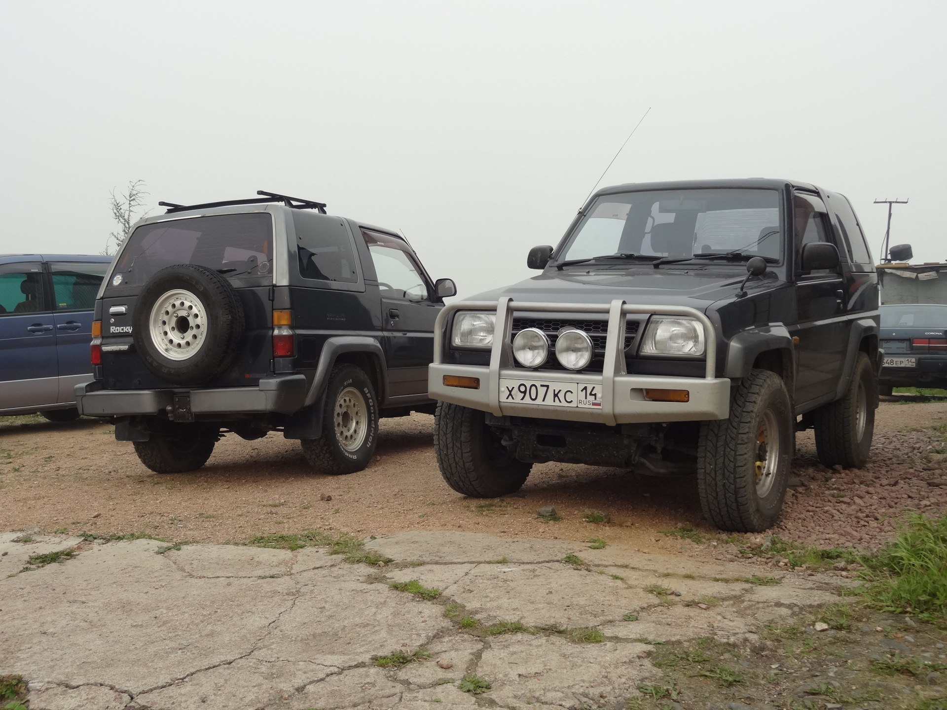 Daihatsu Rocky F300 — Daihatsu Rugger (F70), 2,8 л, 1991 года | просто ...