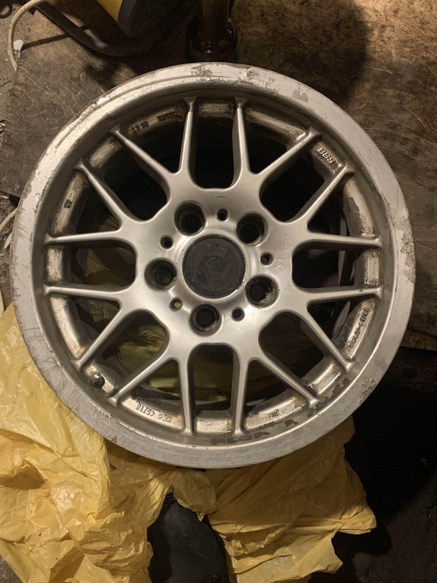 BBS RX 224, 7.5 x 15 — BMW 5 series (E28), 2 л, 1984 года | колёсные ...