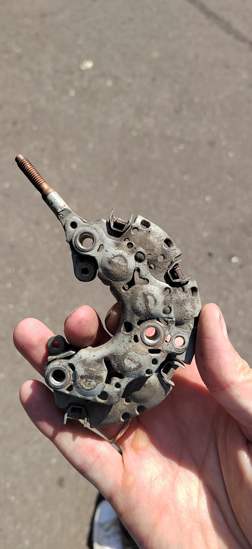 Шо, опять? Генератор. — Toyota Land Cruiser Prado 90-series, 3,4 л, 1999 года | поломка | DRIVE2