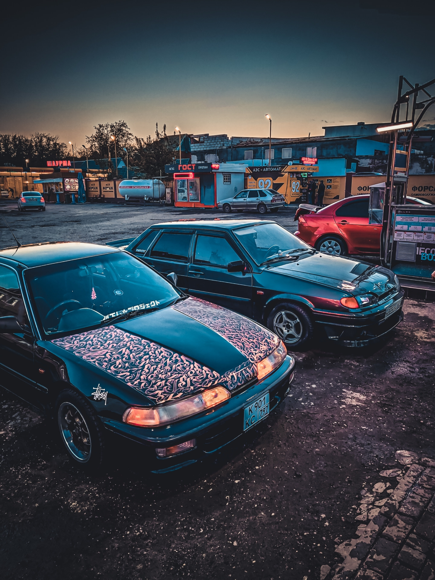 Итоговый внешний вид — Honda Integra (DA5-DA9/DB1-DB2), 1,5 л, 1992 ...