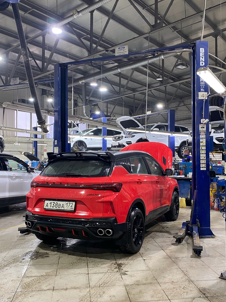 ТО-2 / Все отлично — Geely Coolray (2023), 1,5 л, 2024 года | плановое ...