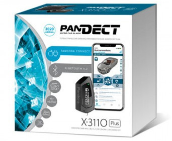 Сигнализация Pandora Pandect X-3110 plus — Lada 4x4 3D, 1,7 л, 2014 года | аксессуары | DRIVE2