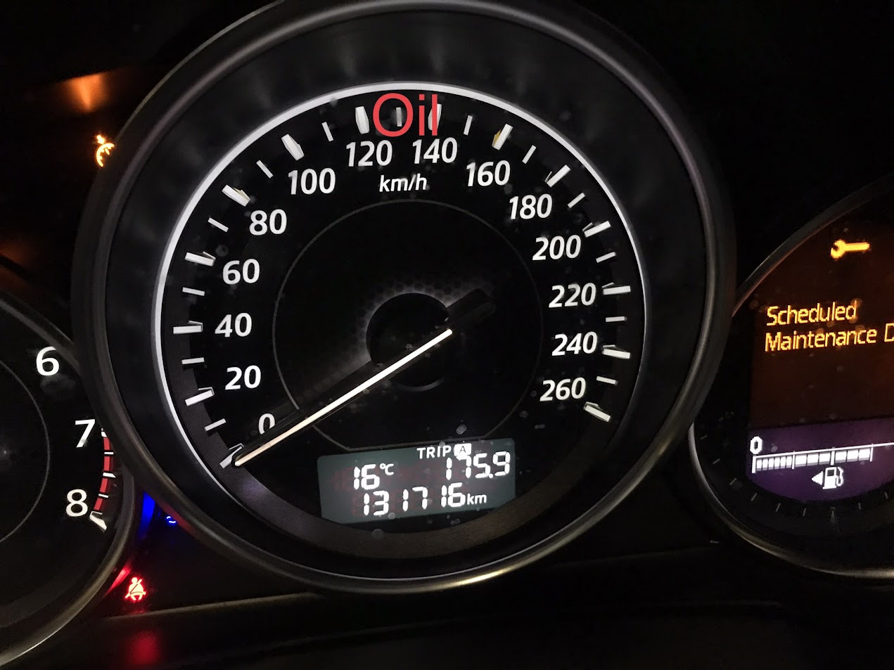 Замена масла моторного — Mazda 6 (3G) GJ, 2,5 л, 2013 года | плановое ...