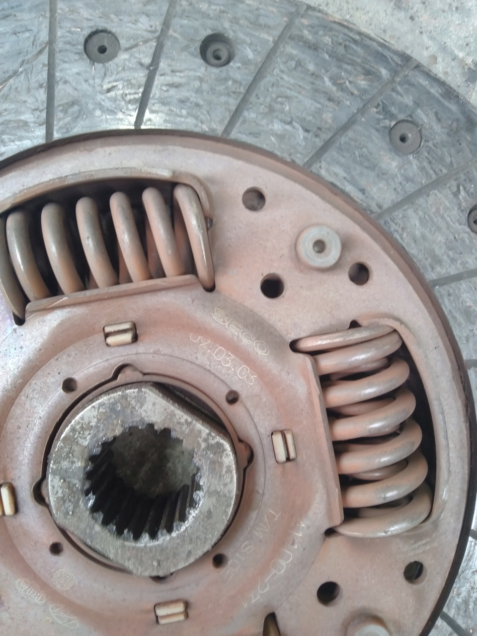 Замена комплекта сцепления + заднего сальника коленвала. — Hyundai ...