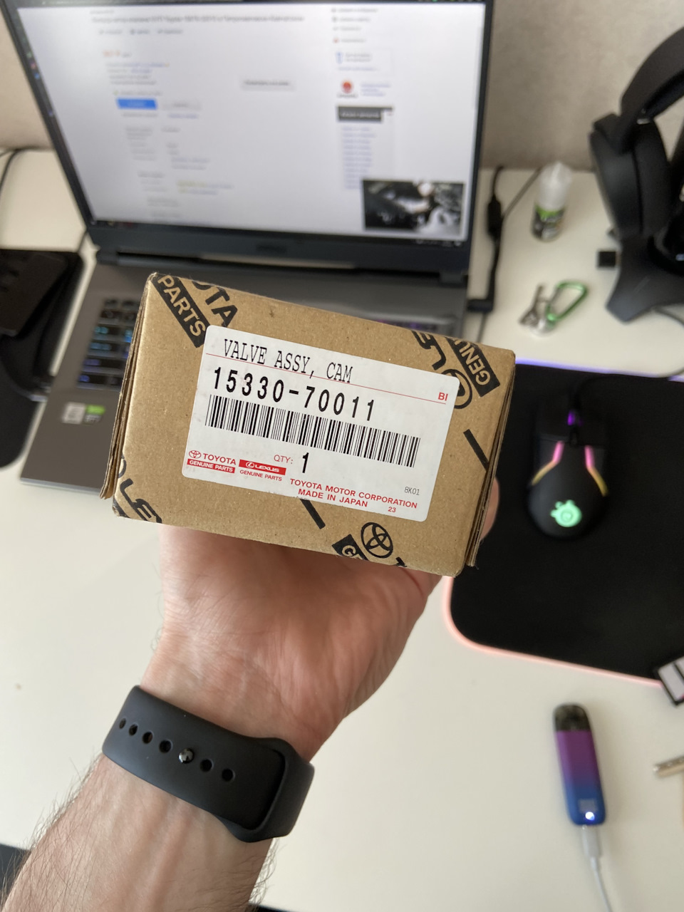 Замена клапана VVT-i — Toyota Altezza, 2 л, 2002 года | запчасти | DRIVE2