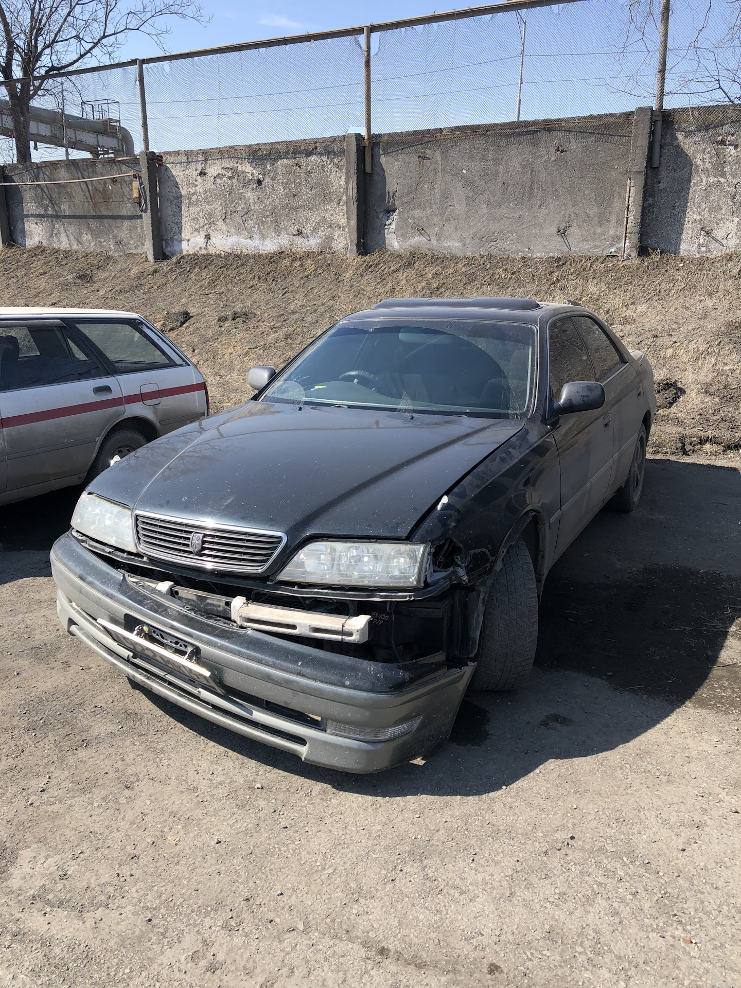 Омывайка…как же не вовремя… — Toyota Mark II (100), 2,5 л, 1999 года | другое | DRIVE2