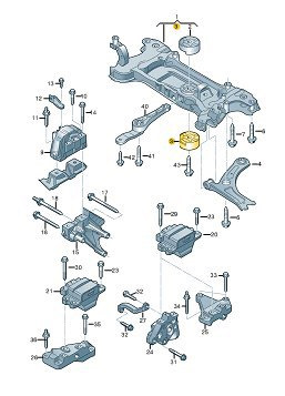 3314701 Опора двигателя LEMFORDER | Запчасти на DRIVE2