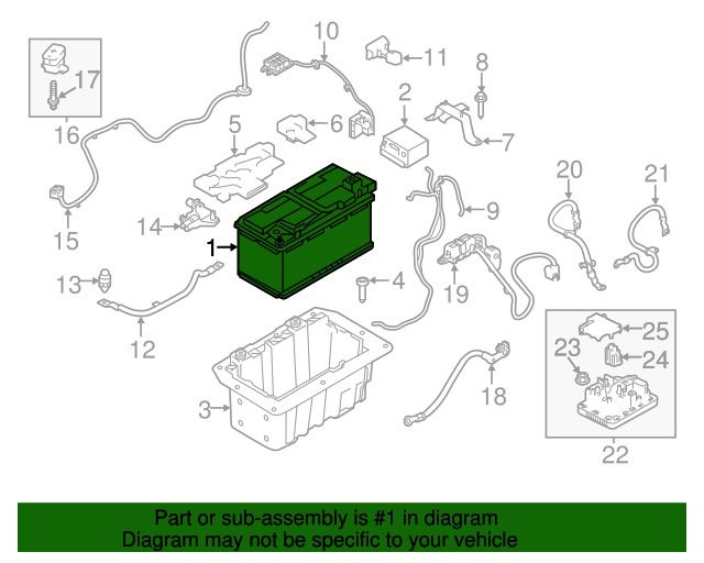 LR073414 АККУМУЛЯТОР (D) Jaguar Land Rover | Запчасти на DRIVE2
