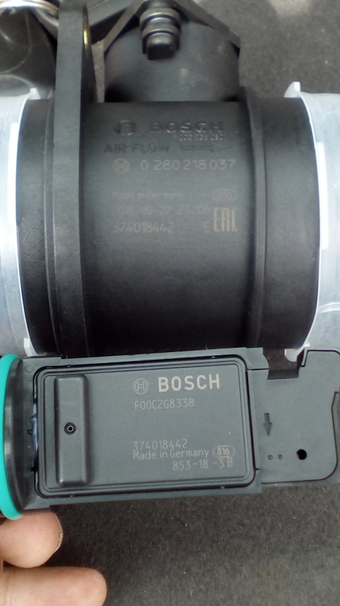 0280218037 ДАТЧИК МАССОВОГО РАСХОДА ВОЗДУХА BOSCH | Запчасти на DRIVE2