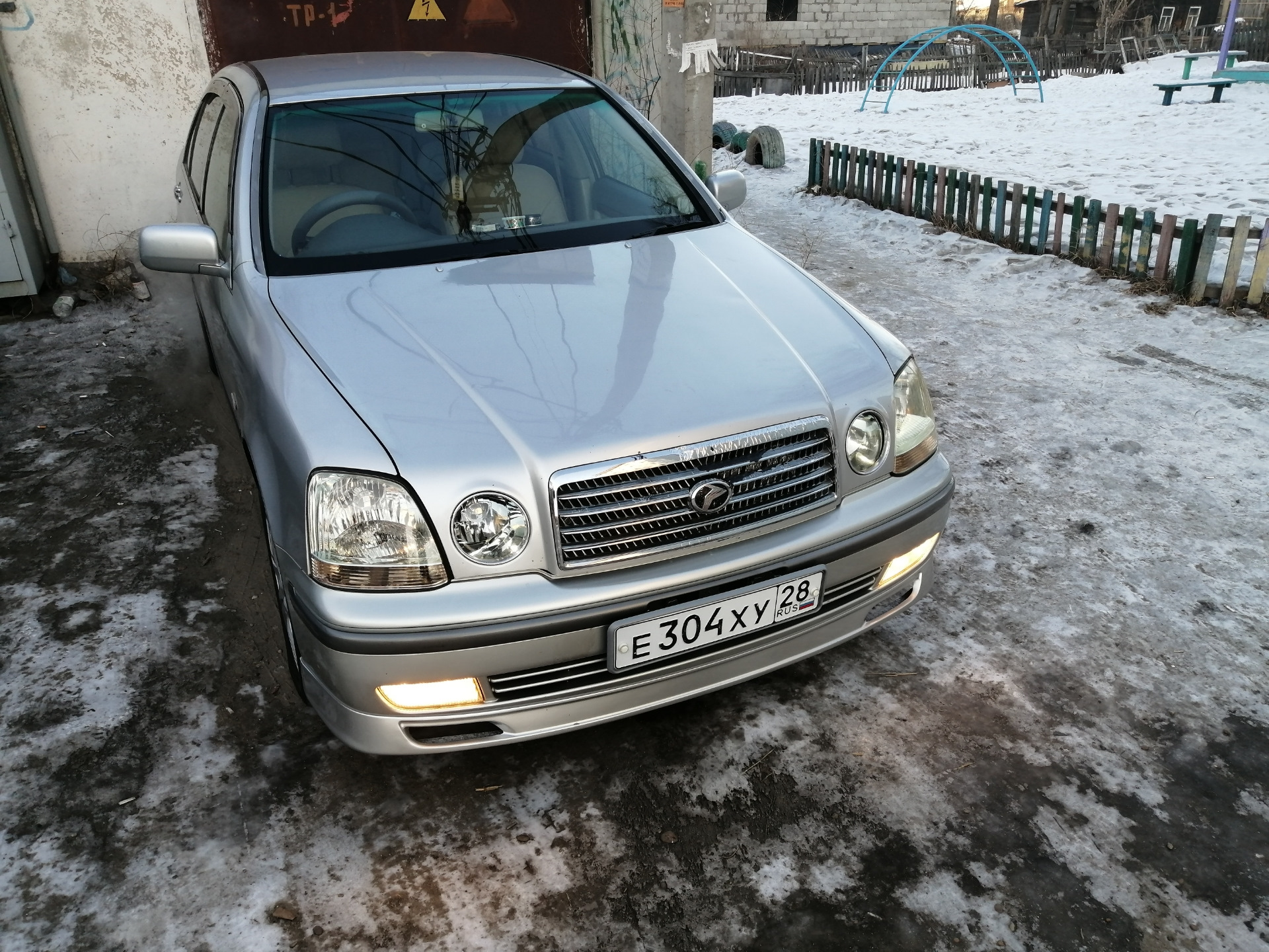 Фары — Toyota Progres, 2,5 л, 1998 года | тюнинг | DRIVE2