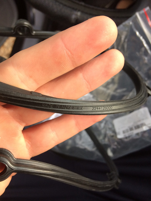 2244126000 прокладка клапанной крышки KIA HYUNDAI | Запчасти на DRIVE2