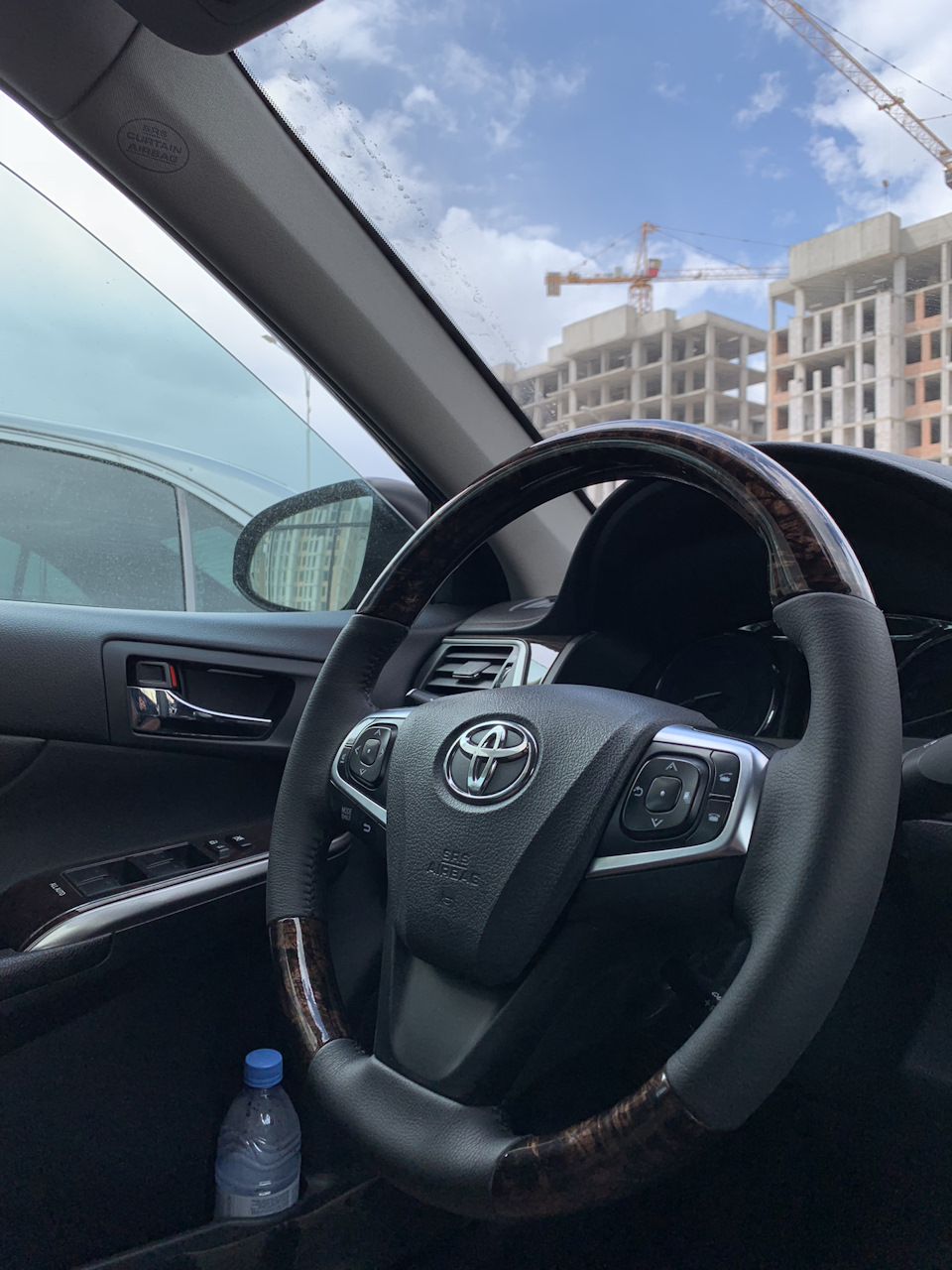 поменял руль — Toyota Camry (XV50), 2,5 л, 2015 года | стайлинг | DRIVE2