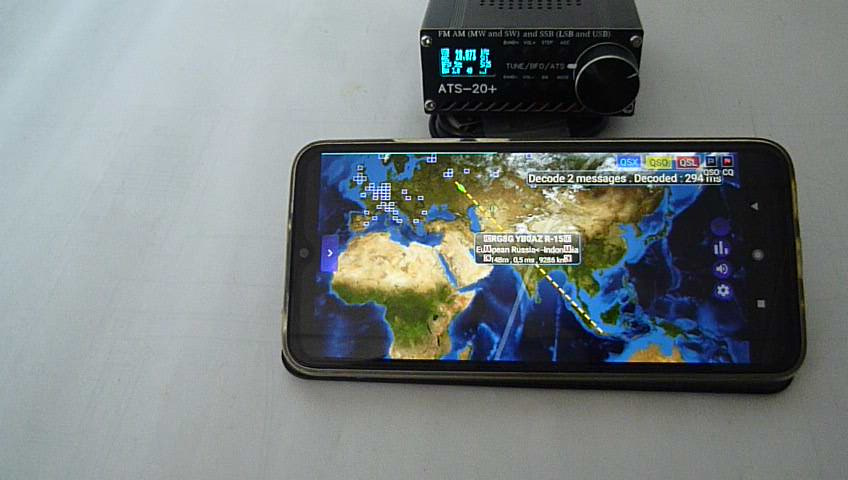 ATS20+ и FT8 FT8CN слушаем весь мир. — Сообщество «Радиосвязь и Радиолюбители» на DRIVE2